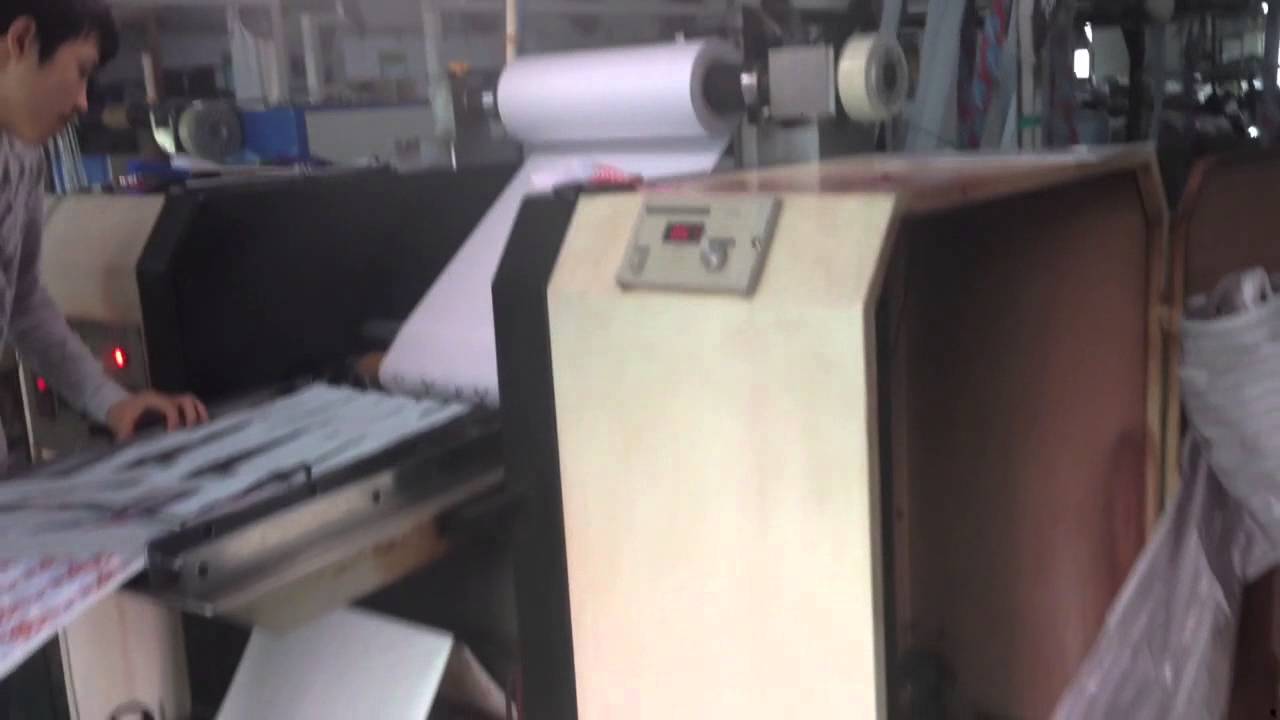 Elastic bands sublimation printing machine - YouTube