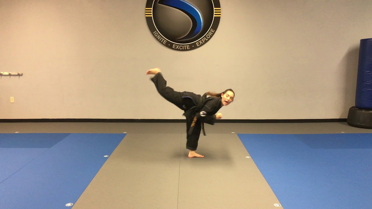 High White Belt Board Break - YouTube