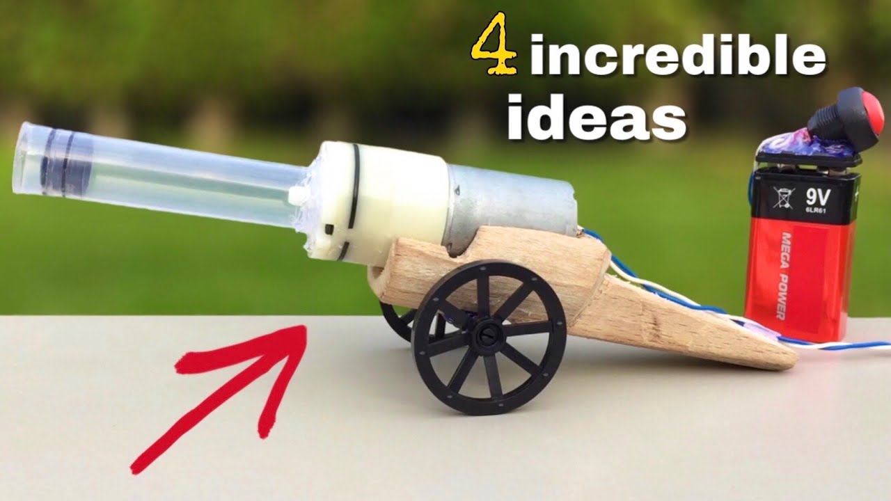 4 INCREDIBLE IDEAS and AMAZING THINGS YOU CAN MAKE AT HOME - YouTube