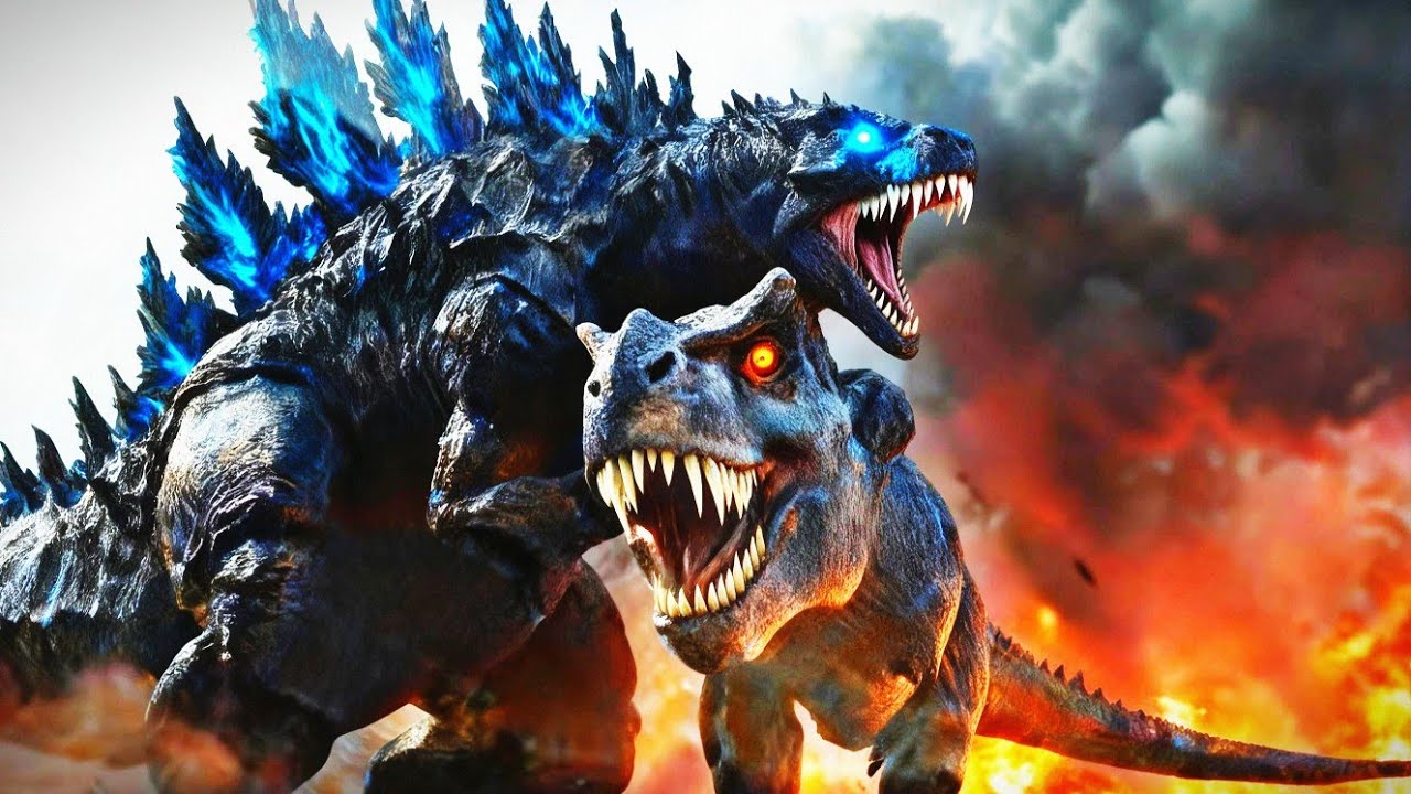 "MONSTER WAR! Godzilla vs Giant Dinosaur (The Final Stand)" - YouTube