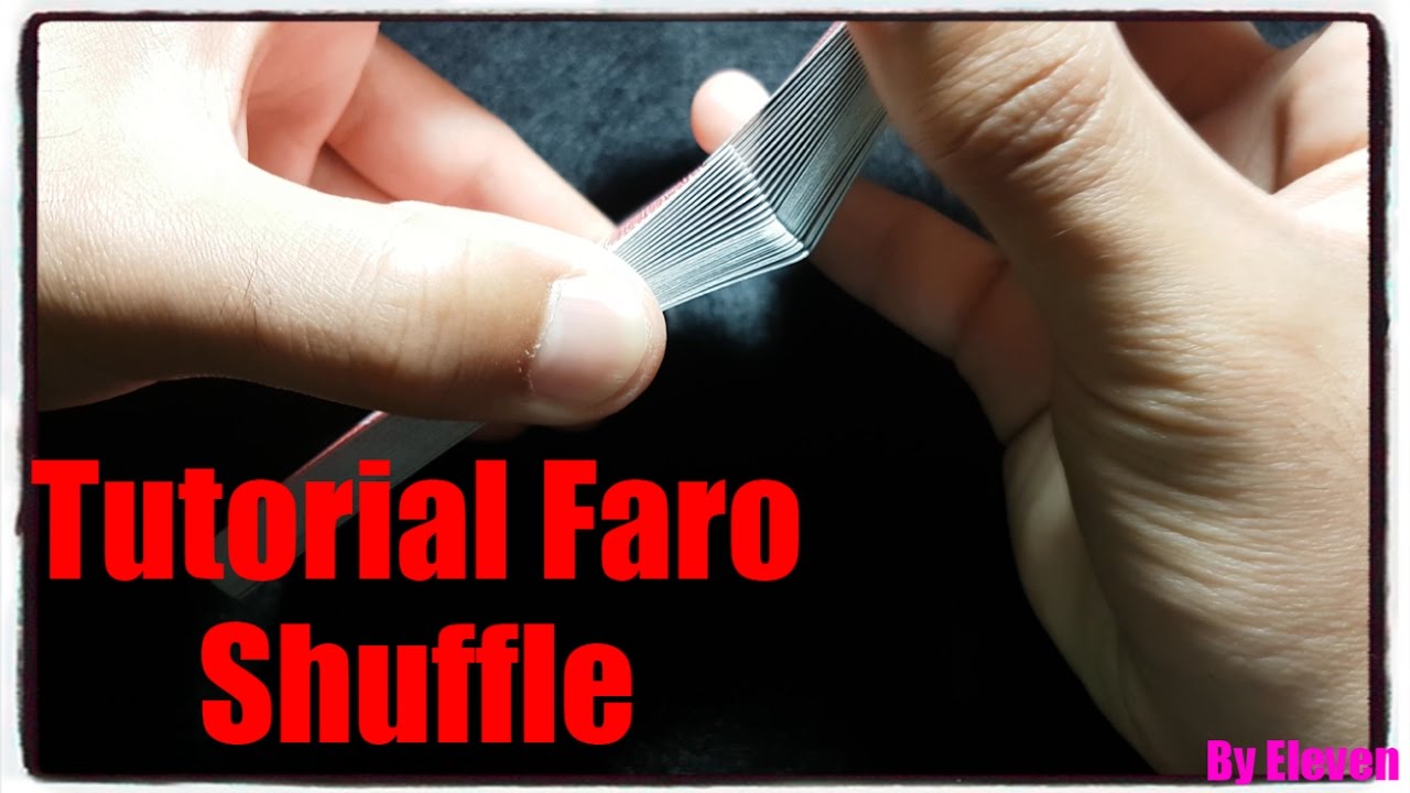 TUTORIAL FARO SHUFFLE |VIDEO 4K| come mescolare le carte in modo ...