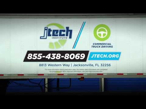 J-Tech Commercial Truck Driving School in Jacksonville - YouTube