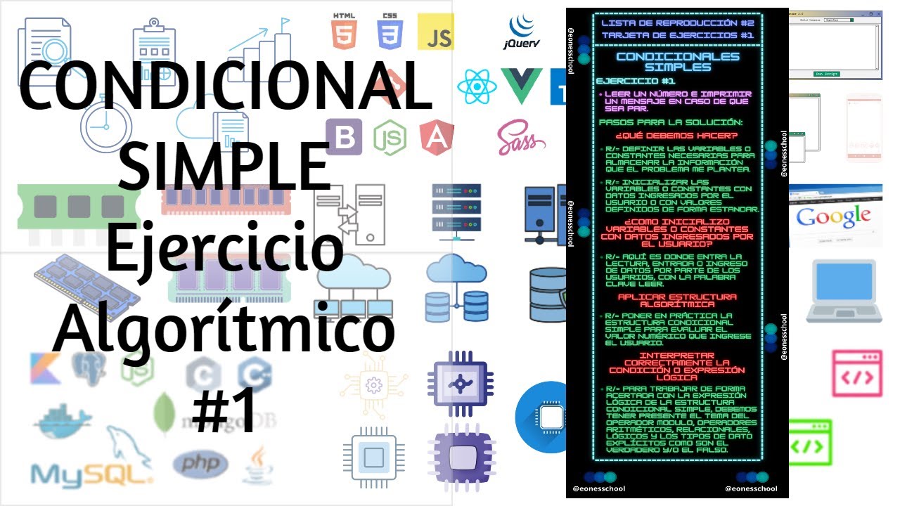Condicional Simple Ejercicio Algorítmico #1 Análisis 🤓 - Construcción 💻 ...