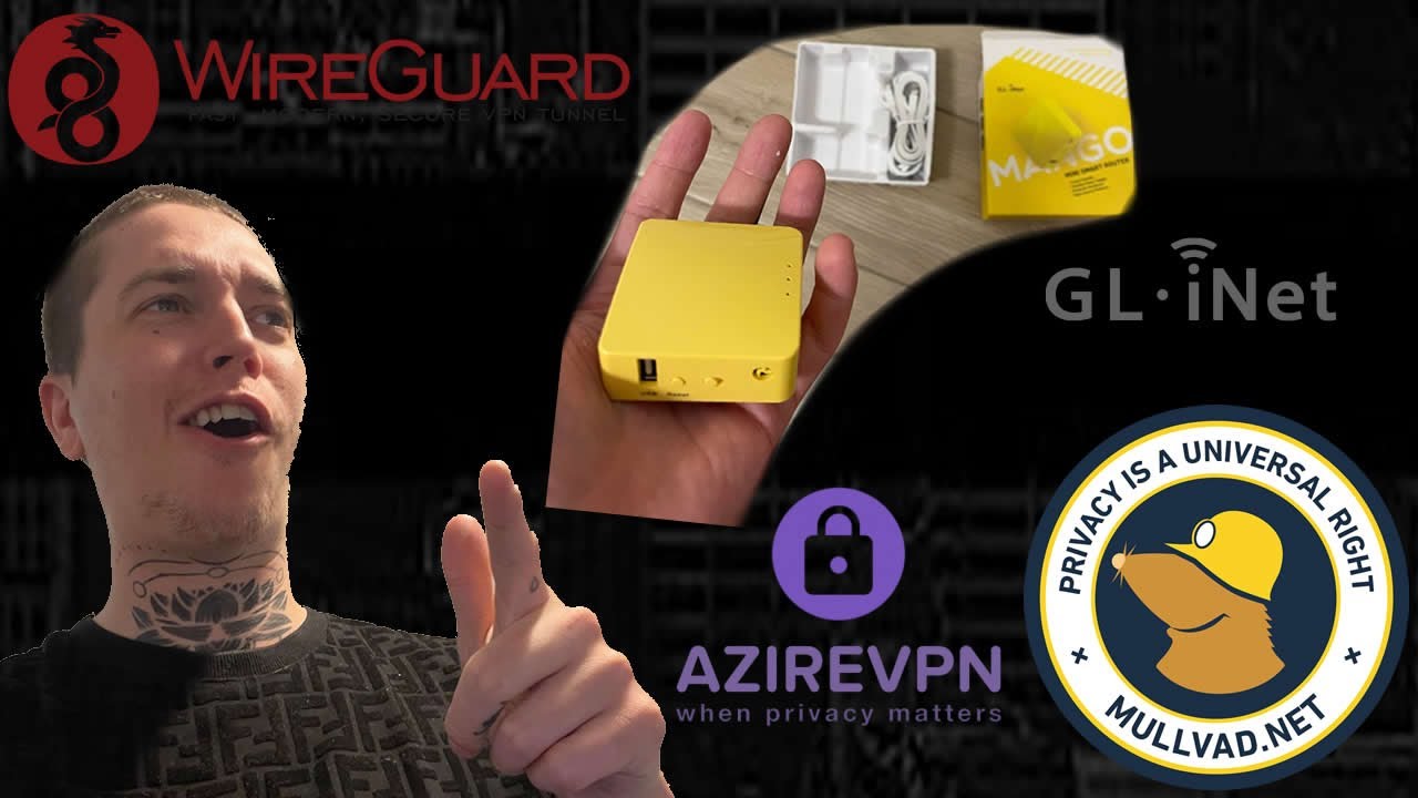 Mango (GL-MT300N-V2) Mini Travel Router | Pocket Wi-Fi (with - AzireVPN ...