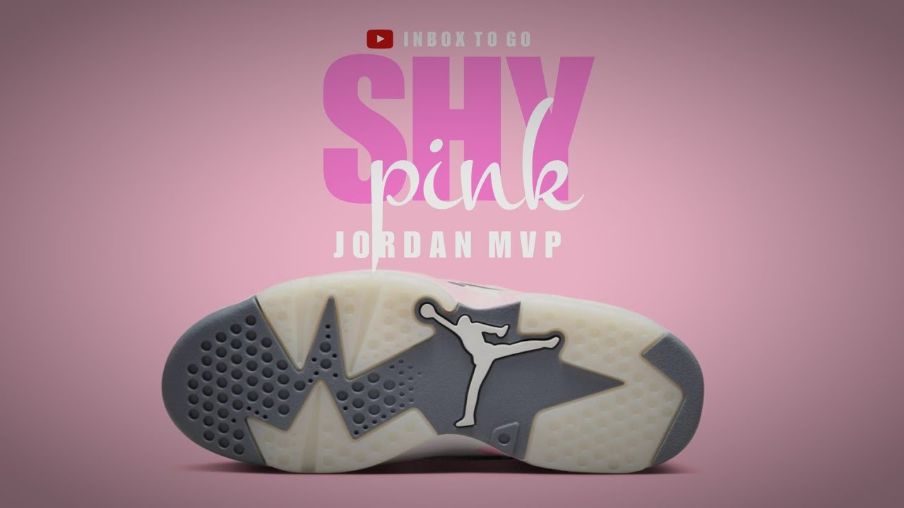 SHY PINK 2023 Jordan MVP DETAILED LOOK + PRICE - YouTube