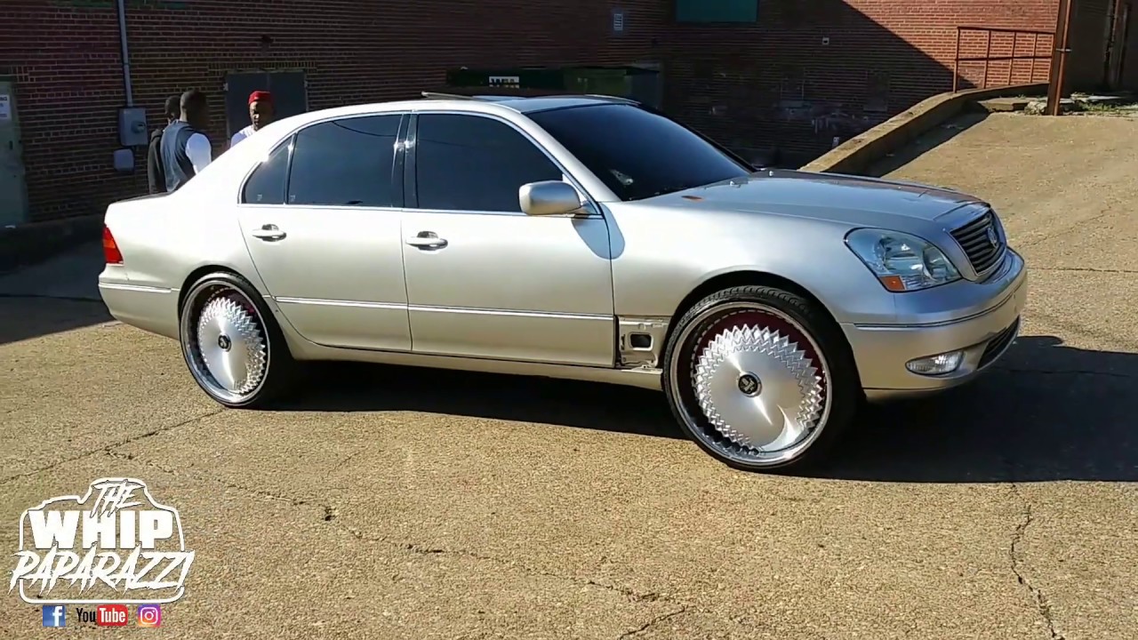 Lexus LS 430 on 22" Dub Flaunt Floaters - YouTube