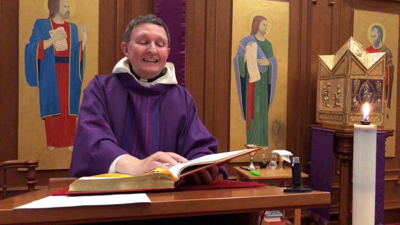 5th Sunday of Lent with Fr. Larry Duncklee March 28-29, 2020 - YouTube