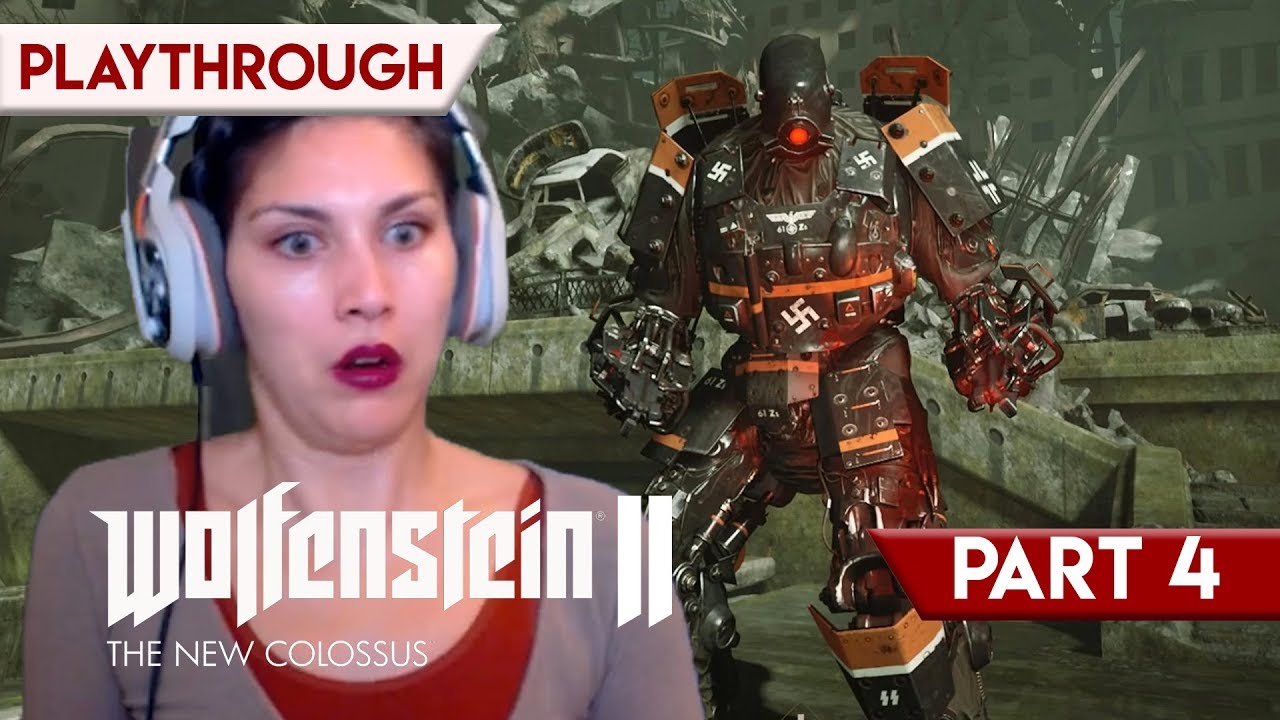 NEW YORK CITY, BABY! | Wolfenstein II: The New Colossus Let's Play ...