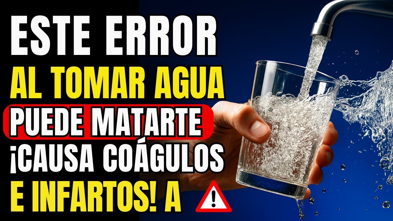 El PEOR Error al Beber Agua que Puede Ser Mortal – ¡Evítalo YA! - YouTube