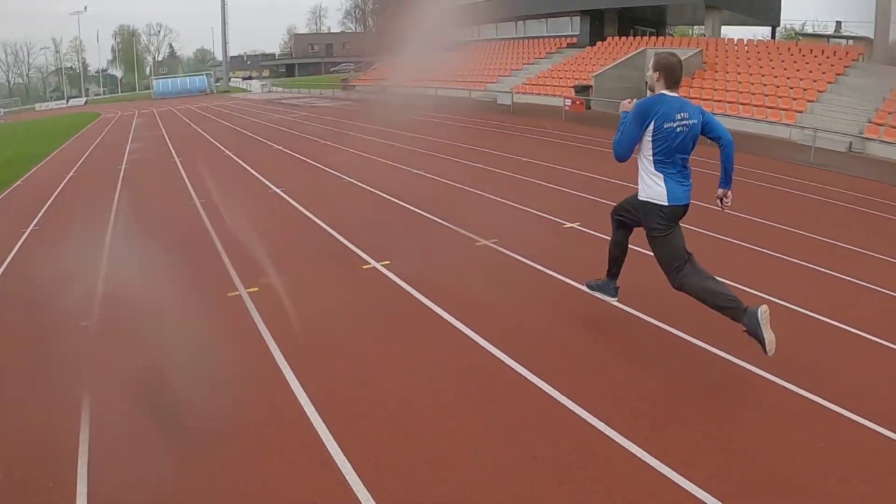 150m sprints | GoPro | Rainy | May 2020 - YouTube