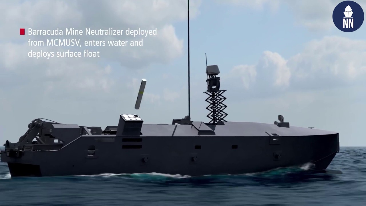 RTX's Raytheon Barracuda Mine Neutralization System - YouTube