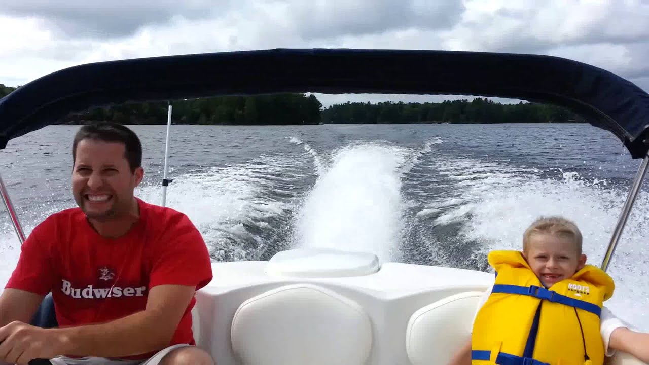 1995 Doral Splash Jet Boat - YouTube