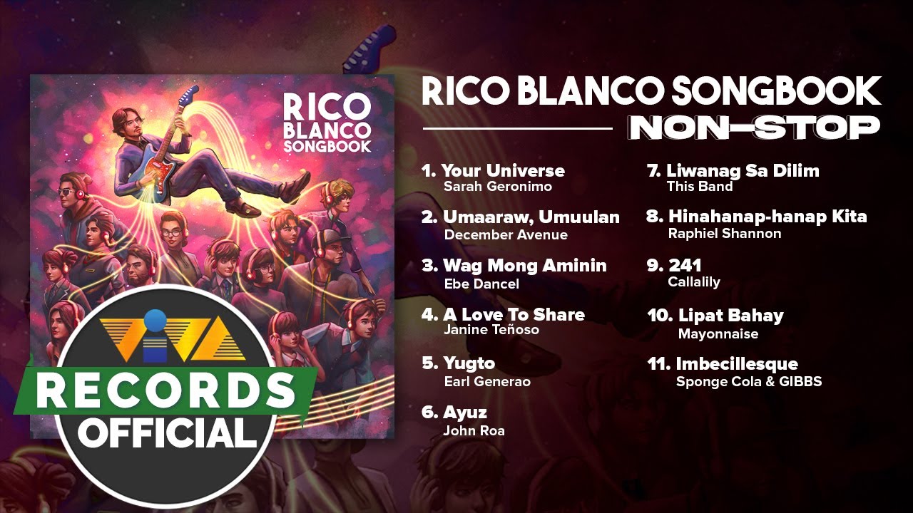 Rico Blanco Songbook | Non-stop Playlist - YouTube