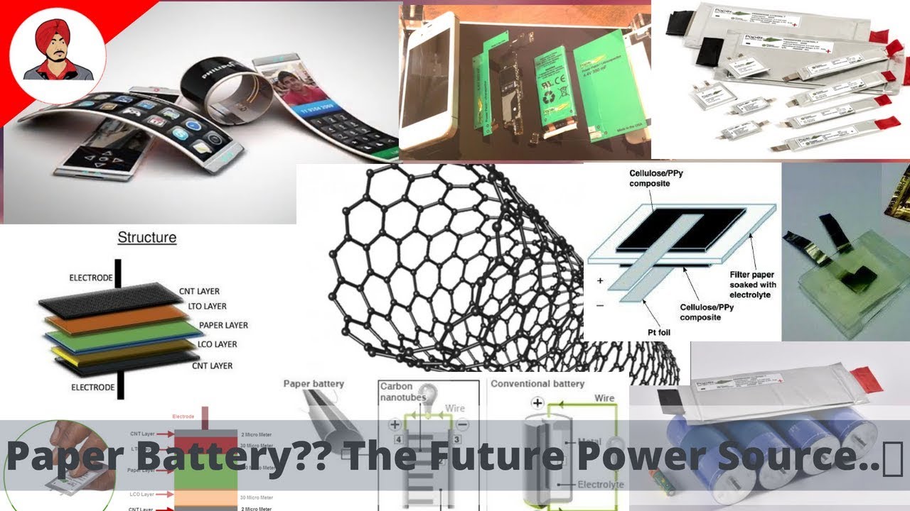 PAPER BATTERY ?THE FUTURE POWER SOURCE. MY FIRST VIDEO:) - YouTube