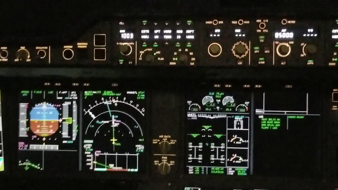 A350 ILS CAT1 Hongkong Runway 07L - YouTube