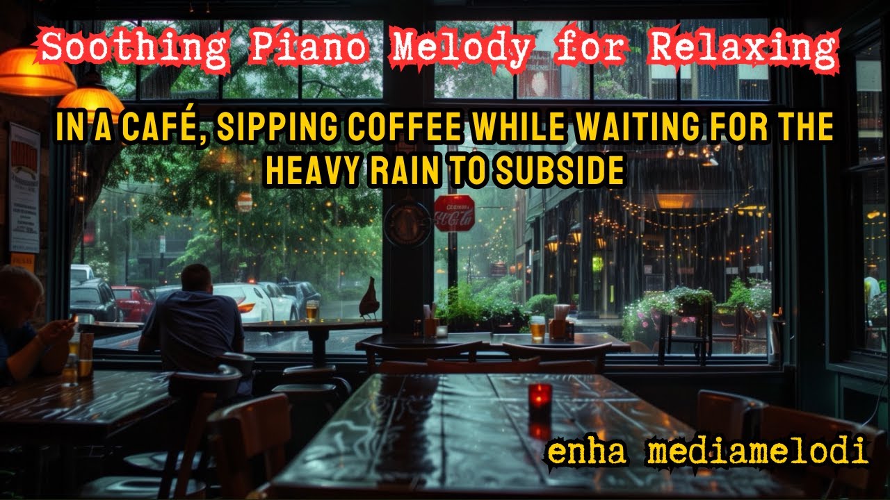 Soothing Piano Melody for Relaxing in a Café Sipping Coffee While ...