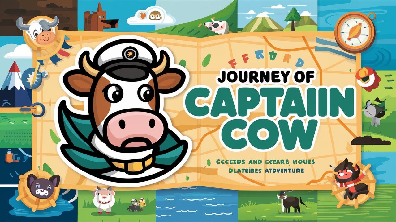 " Journey of captain cow " # viral animated story # viral video # fairy ...