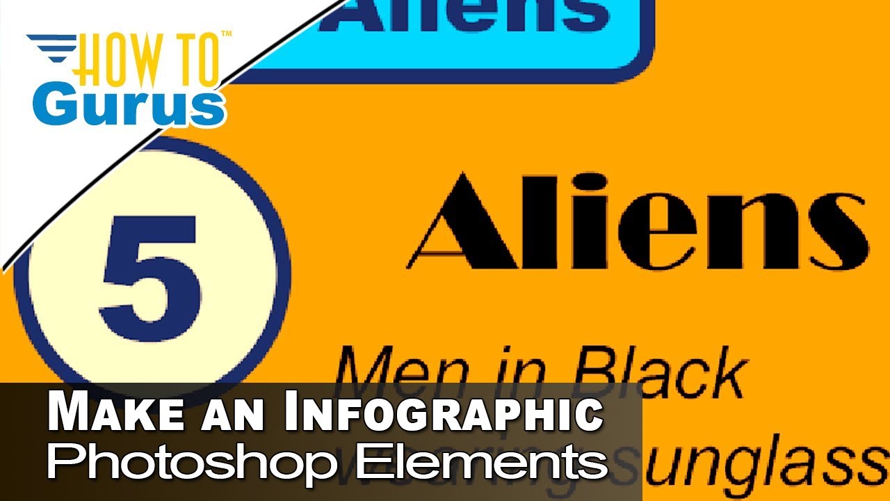 Infographic Tutorials Photoshop Elements
