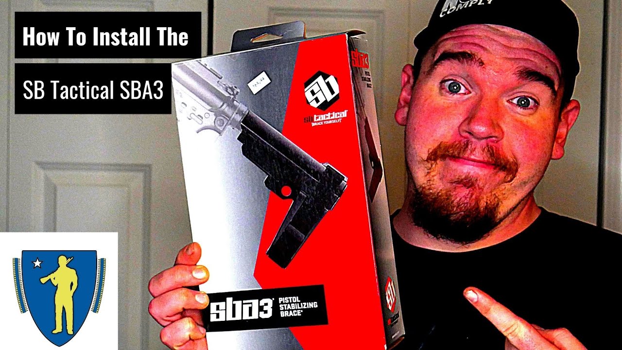 How To Install the SBA3 Brace!!!!!! We The People 2020 Build Part 3 ...