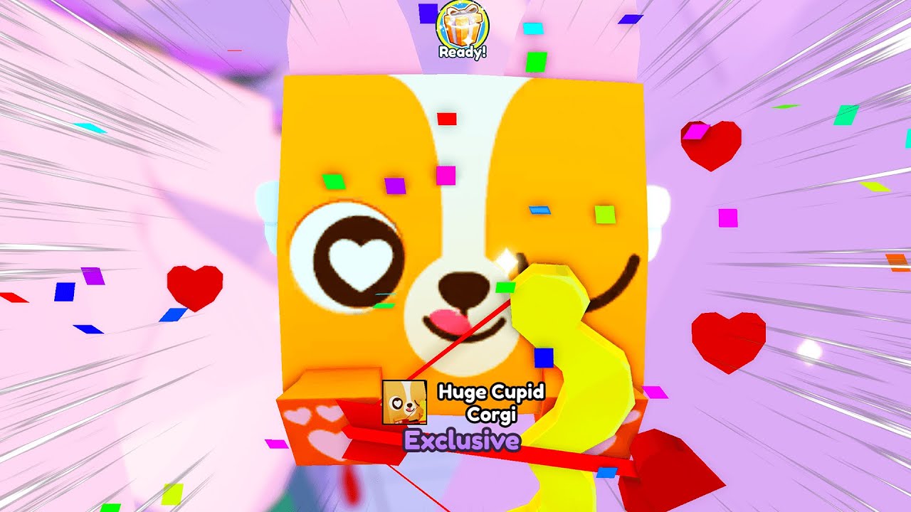 💖 Stream ENDS When i hatch a HUGE CUPID CORGI (Pet Simulator X) - YouTube