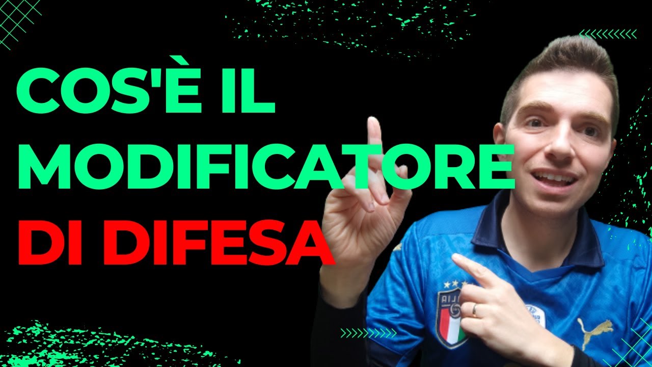 COME FUNZIONA IL MODIFICATORE DI DIFESA [FANTACALCIO] - YouTube