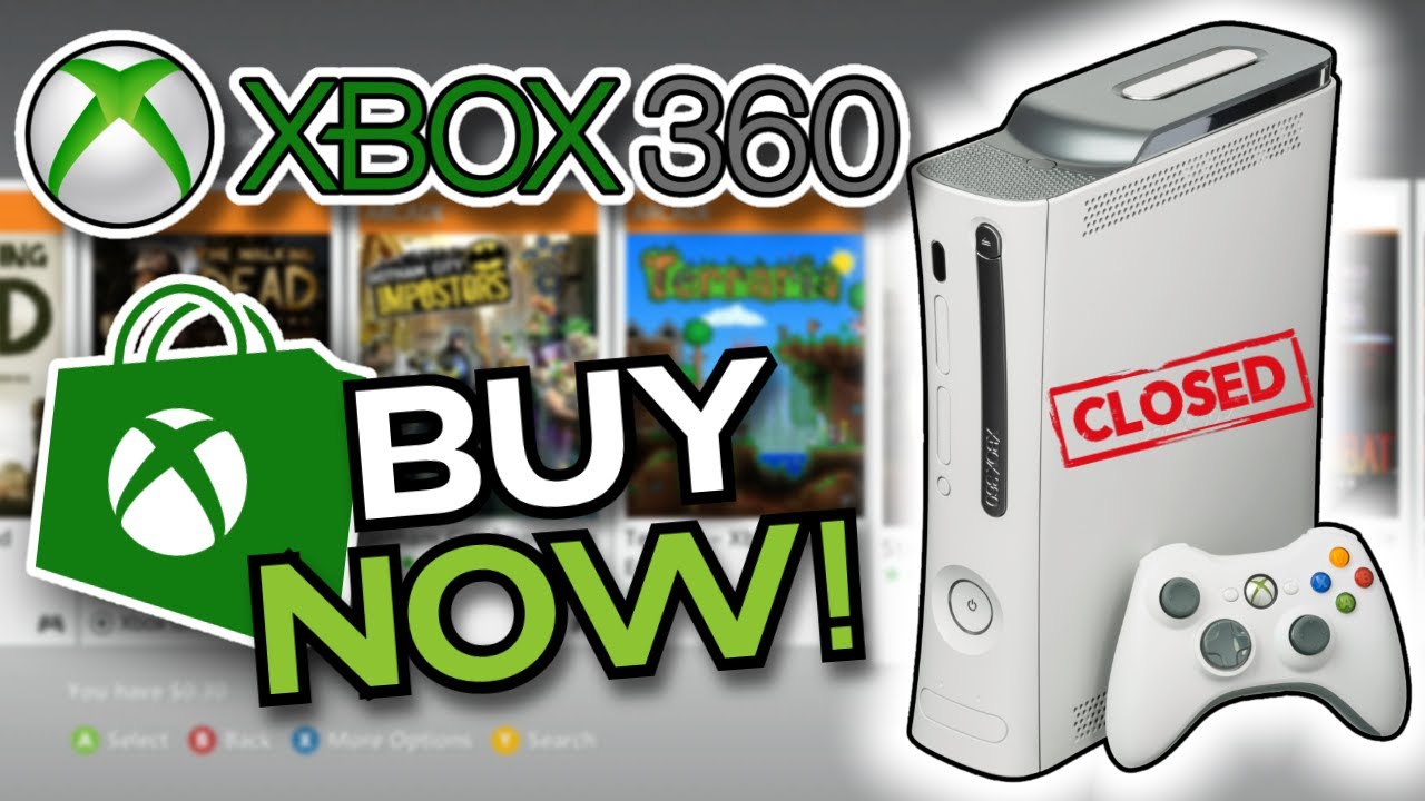 Buy These Now! Over 200 Xbox 360 Games Before the Store Closes - YouTube