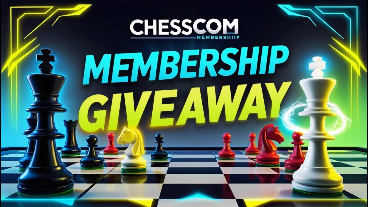 CHESS COM MEMBERSHIP GIVEAWAY.... - YouTube