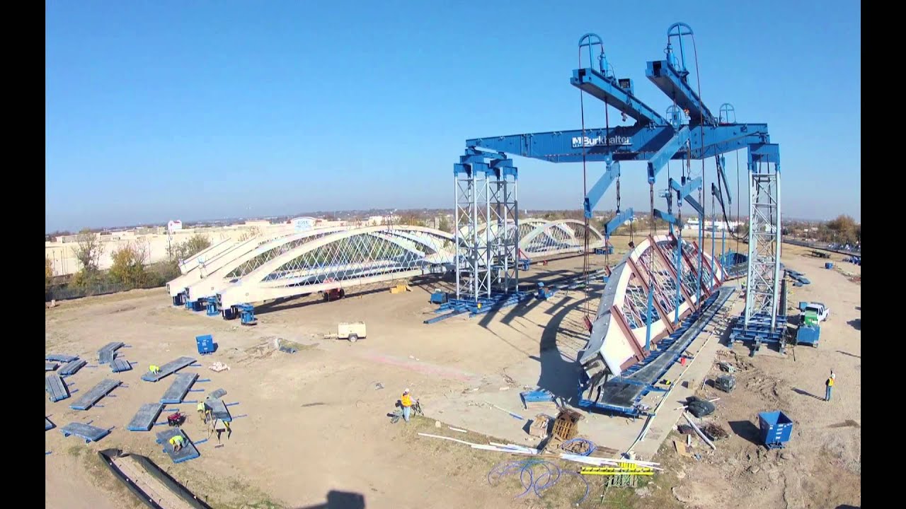 Arch 7 Rotation Time Lapse, Aerial View - YouTube