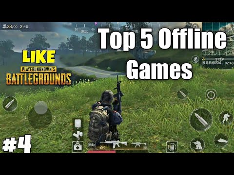 Top 5 Offline Games Like Pubg | Offline Battleground Games - YouTube