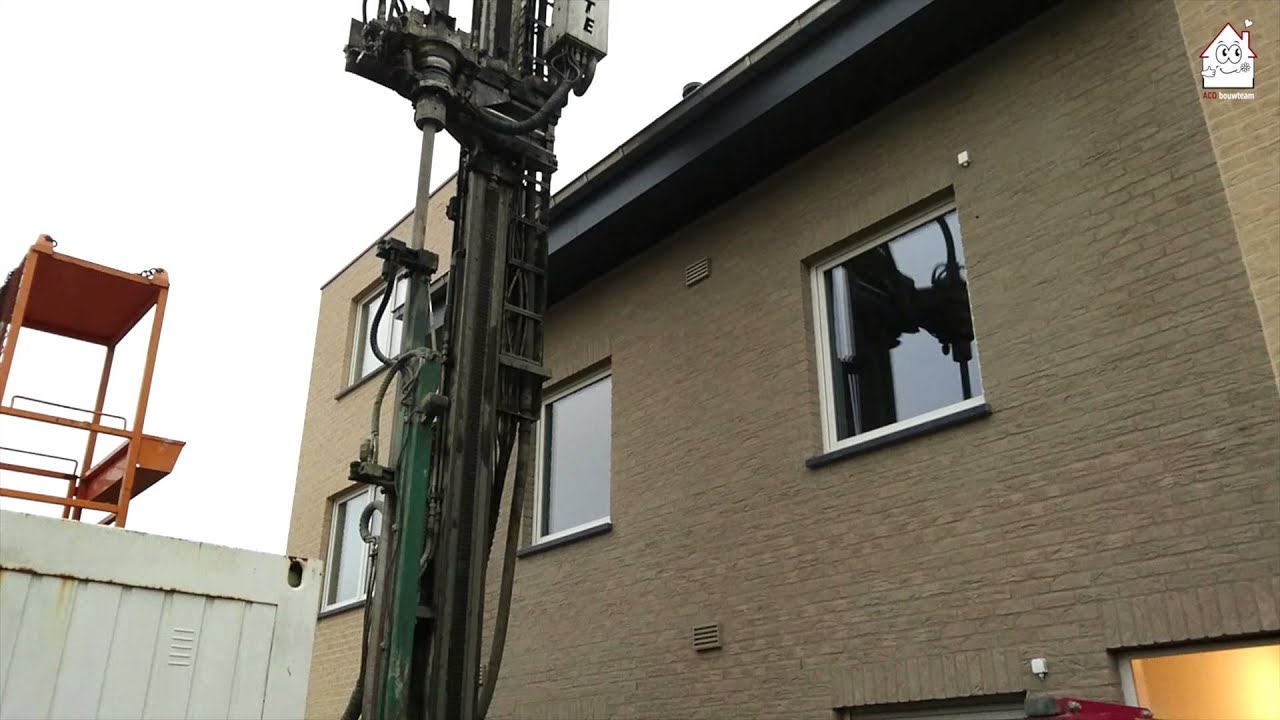 Geothermische boring close-up - YouTube