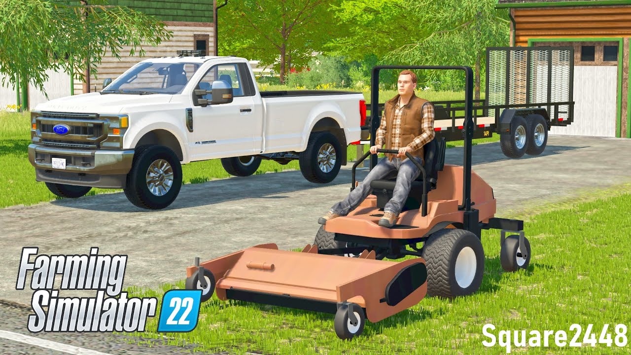 Mowing Acres With NEW GrassHopper Mower! | Lawn Care | Farming ...