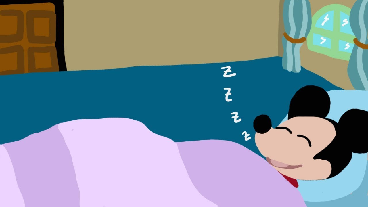 Mickey Mouse Clubhouse Sleeping in Night *Drawing* Disney Junior ...