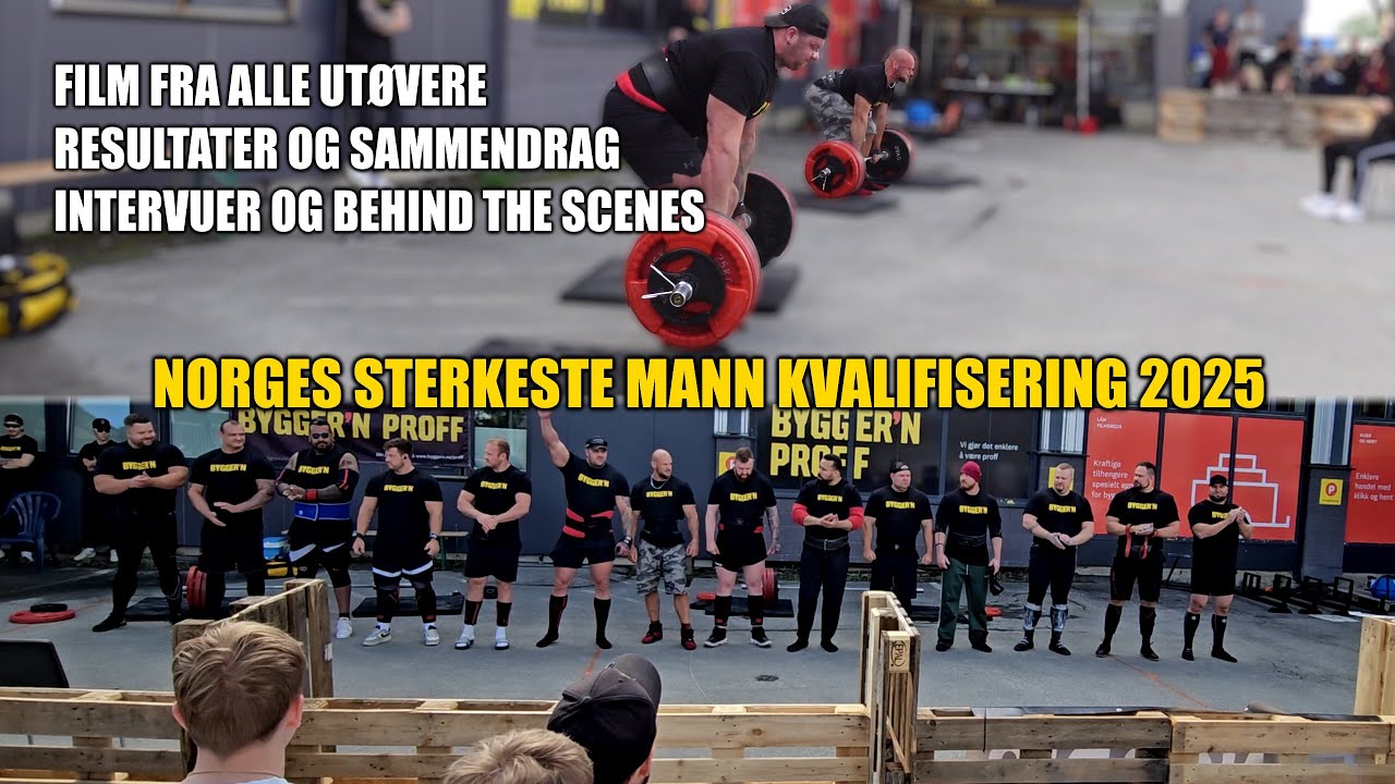 NORGES STERKESTE MANN KVALIFISERING 2025 - YouTube