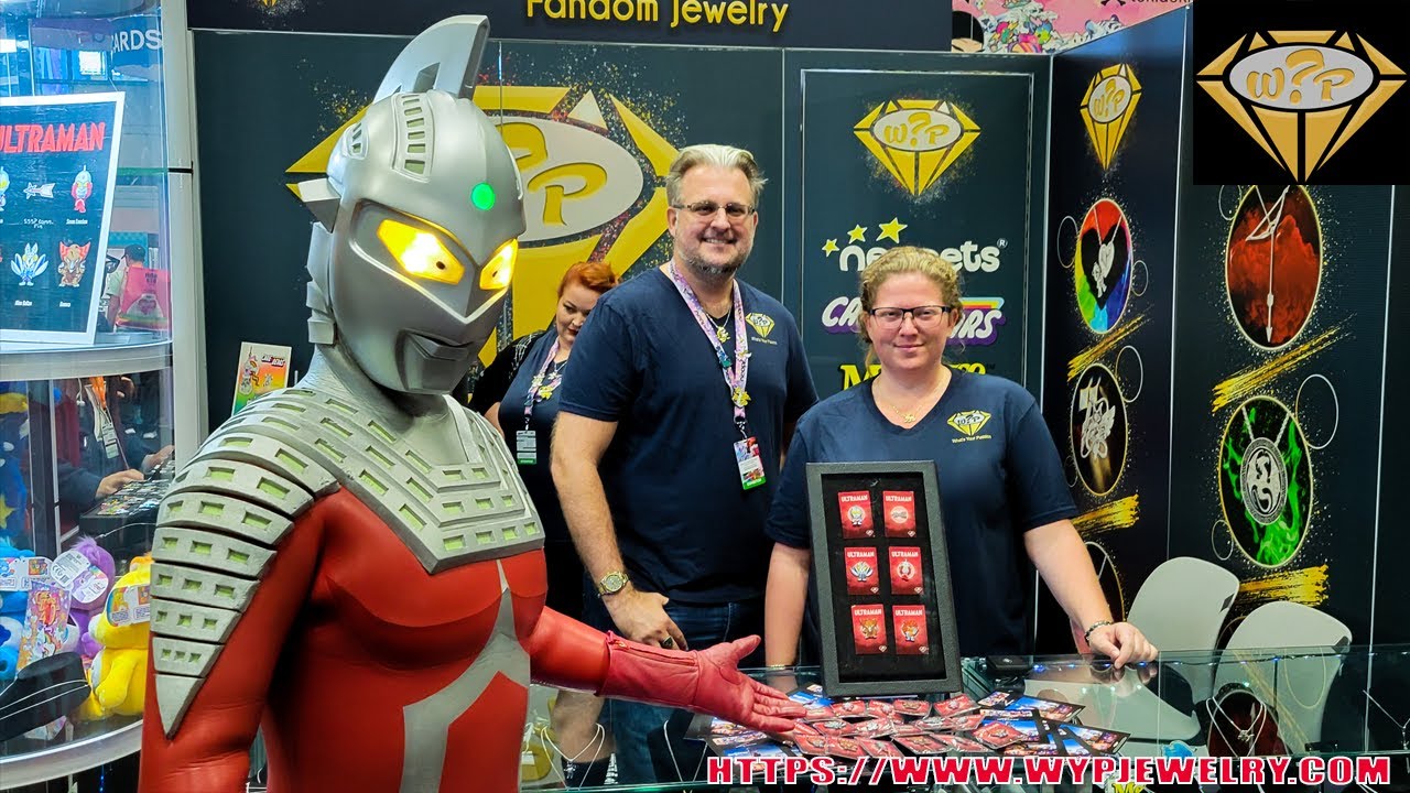 A closer look at the new Ultraman Pins from Whats Your Passion Jewlery ...
