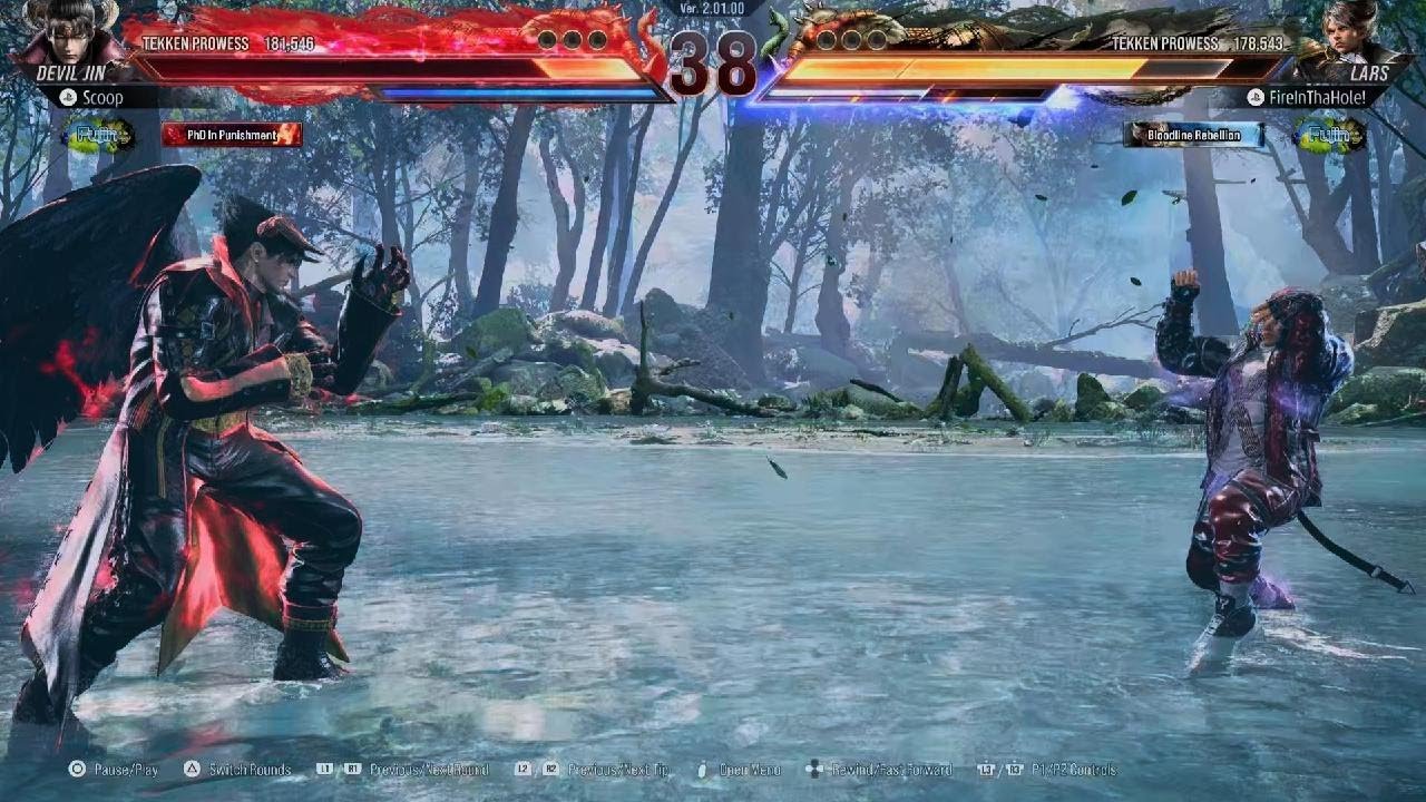 T8 season 2.01 Devil Jin vs Lars - YouTube