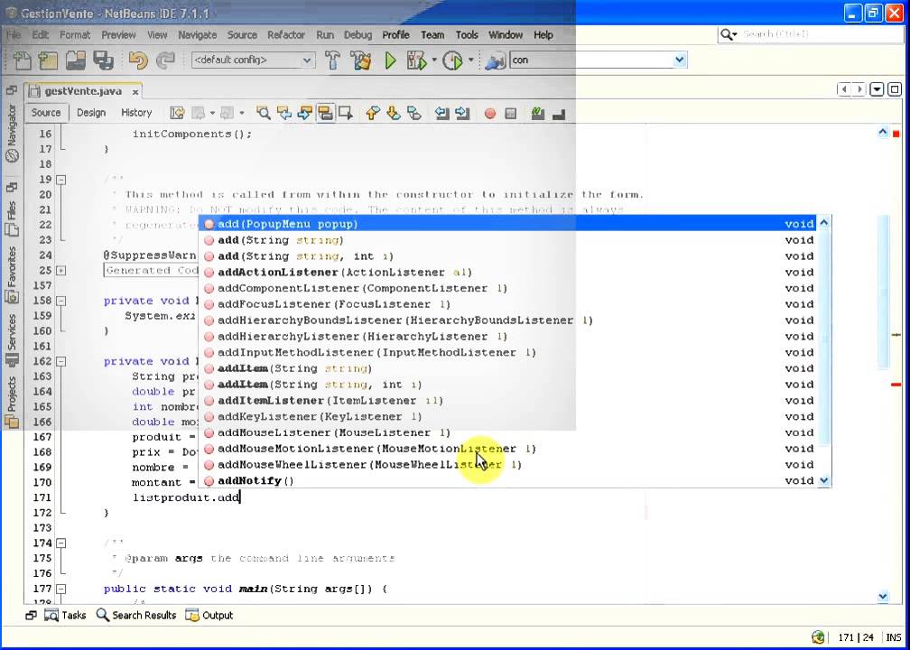 gestion de vente de material informatique java darija partie 1 - YouTube