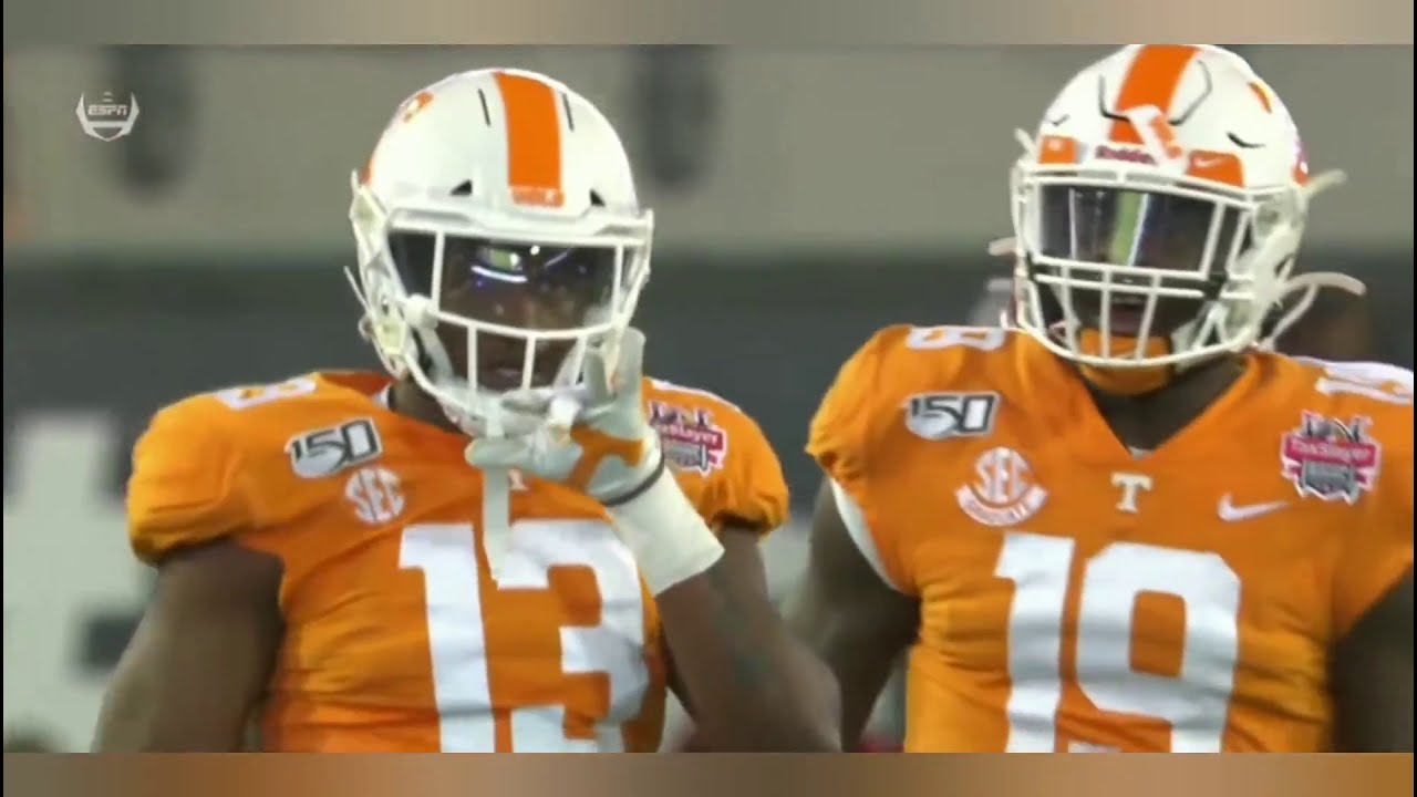 Deandre Johnson Tennesse 2017-2019 Highlights - YouTube