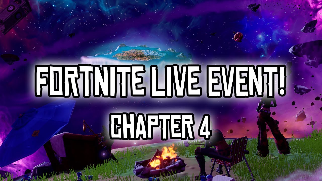 Fortnite Chapter 4 Live Event In 5 Minutes! - YouTube