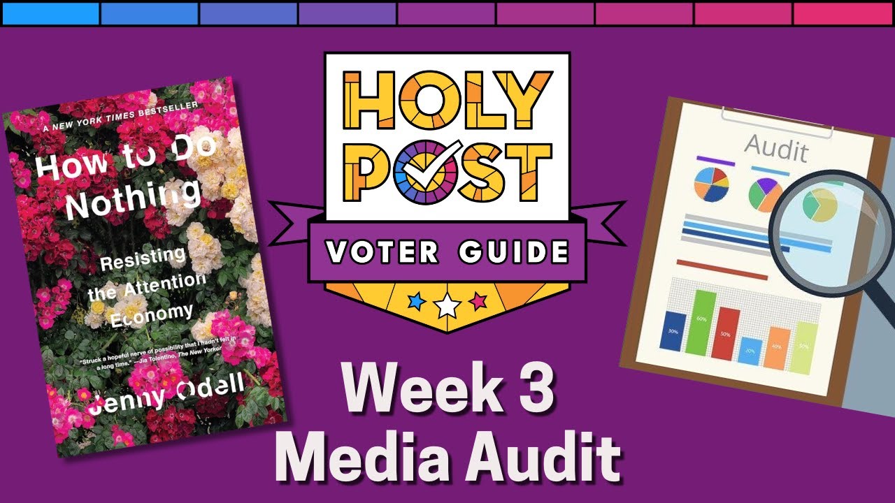 Voter Guide Week 3 - Media Audit - YouTube
