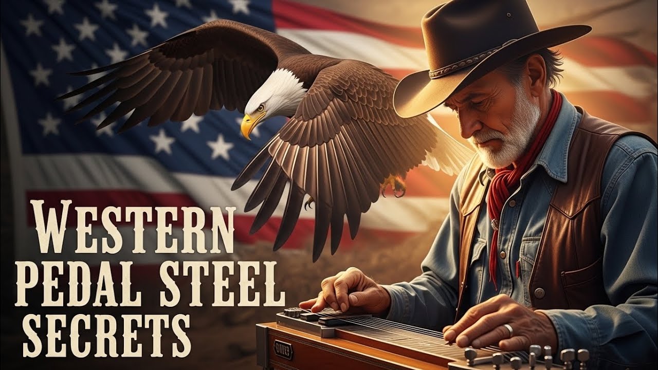 Western Pedal Steel Guitar - Country Instrumental Music For Relaxing ...