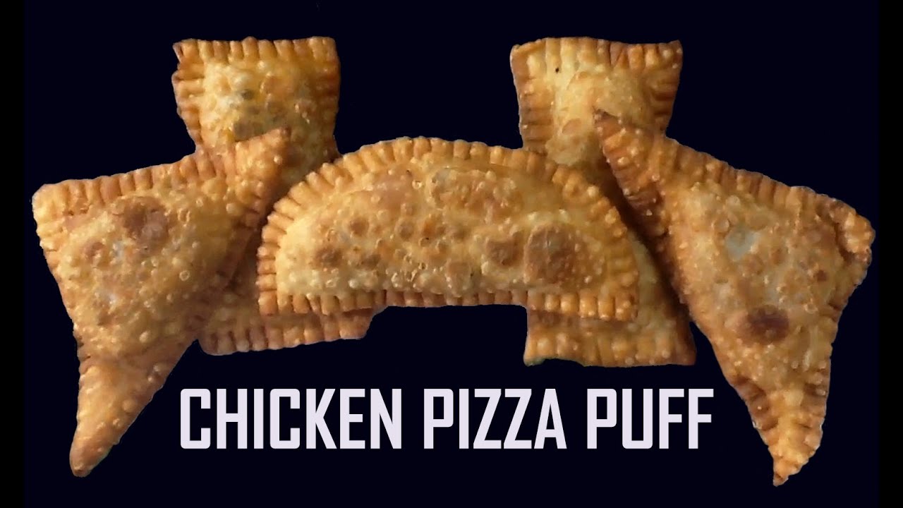 Chicken Pizza Puff Chinese Style English Subtitles - YouTube