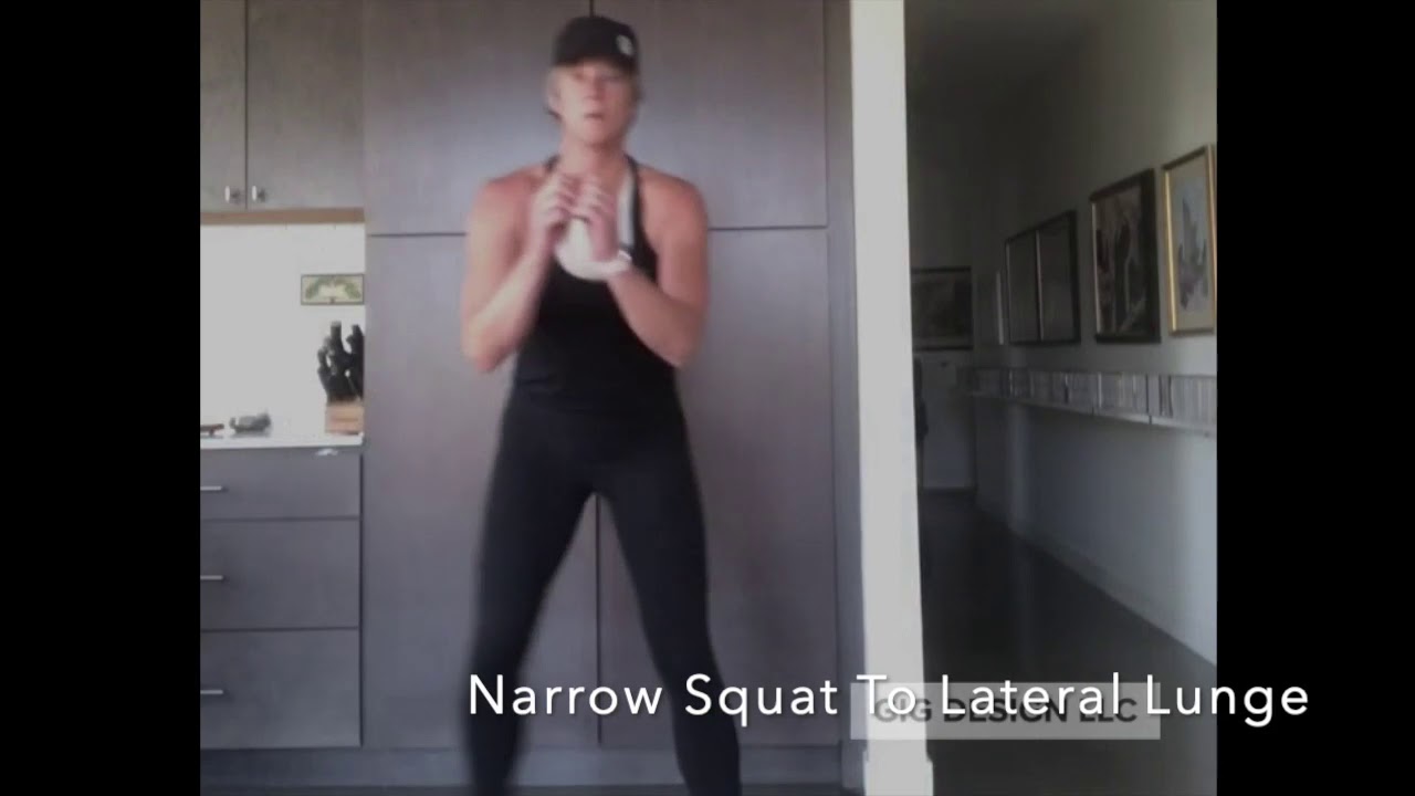 Narrow Squat To Lateral Lunge - YouTube