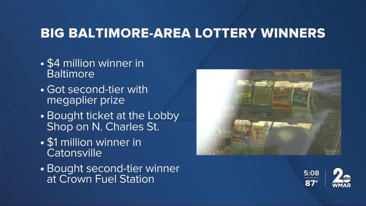 One extra dollar leads to $4 million lottery prize in Baltimore - YouTube