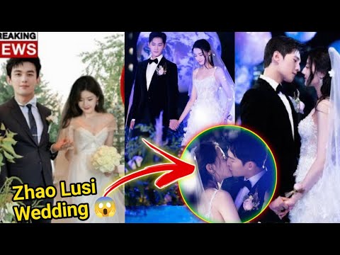 Zhao lusi Shock Fans As she Release Wedding Photos! Getting Married to ...