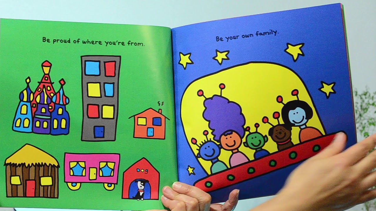 Be Who You Are by Todd Parr - YouTube