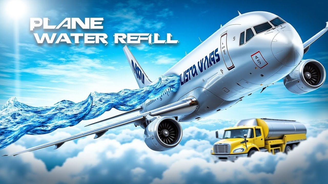 How does a plane fill water inside itself? - YouTube