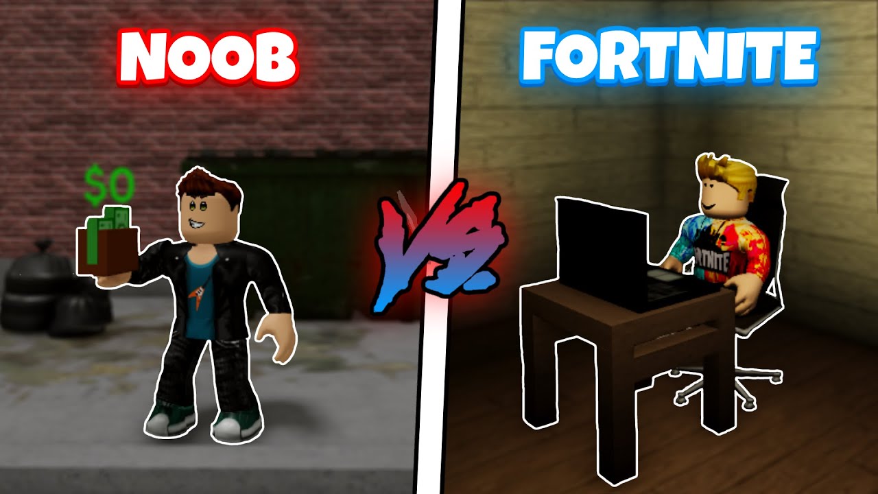 Da Hood | Noob vs Fortnite Kid (ROBLOX) - YouTube