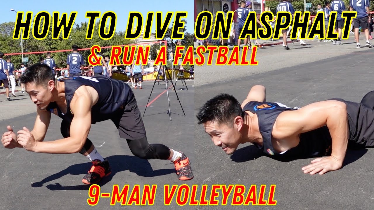 How to Dive on Asphalt and Run a 9-Man Fastball w/ Coach Donny - YouTube