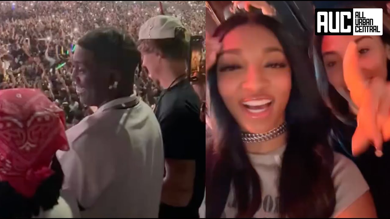 Lil Yachty & Angel Reese Pull Up To Chief Keef's Homecoming Concert In ...