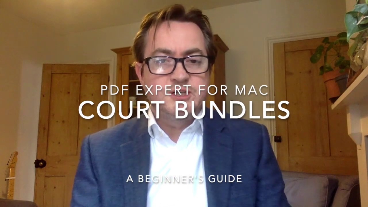 PDF Expert for Mac- Court Bundles. - YouTube